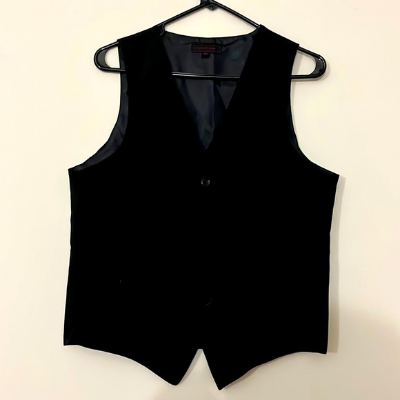 kyle thomas | Suits & Blazers | Kyle Thomas Mens Black Vest | Poshmark